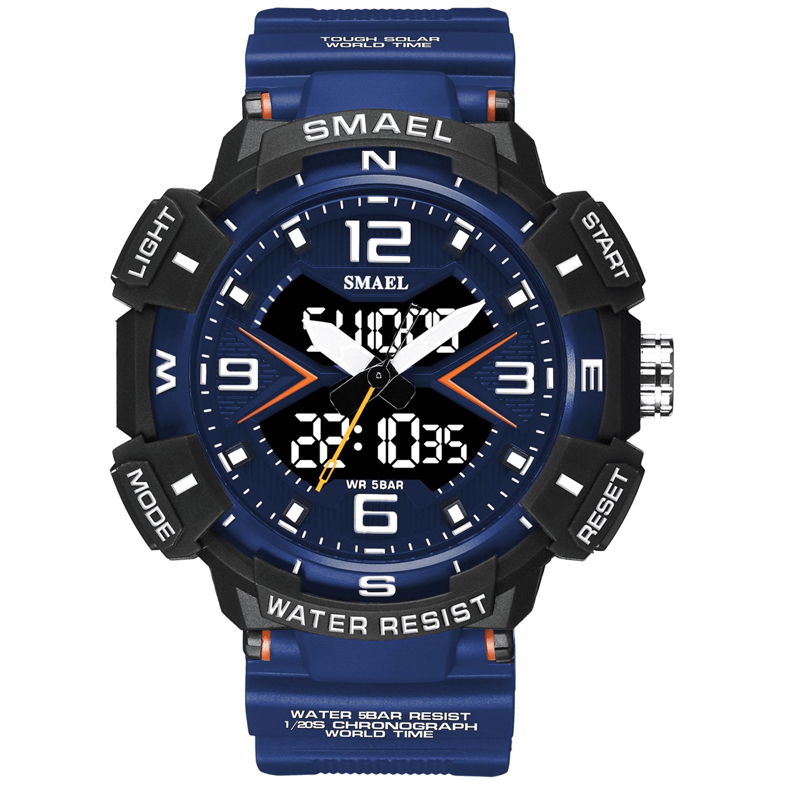 Digital Mechanical Watch for Men - Chronograph, Luminous Hands ...