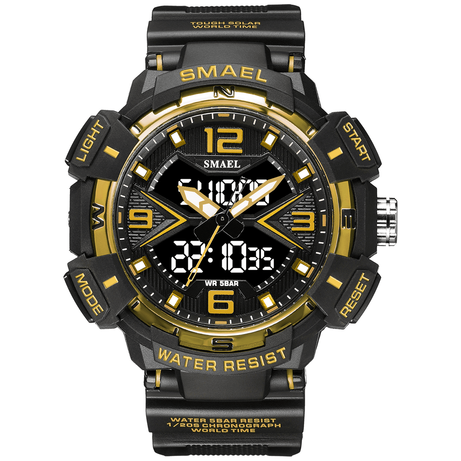 Digital Mechanical Watch for Men - Chronograph, Luminous Hands ...