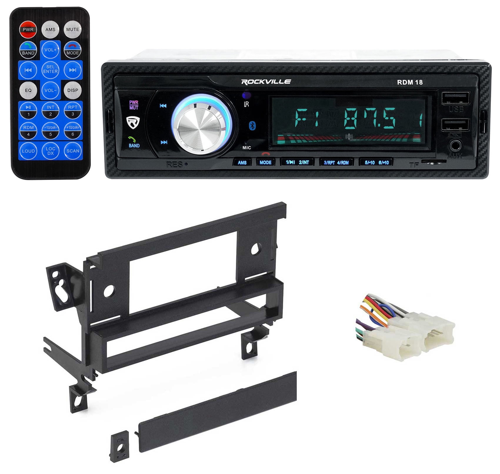 Digital Media Bluetooth AM/FM/MP3 USB/SD Receiver For 1998-2002 Toyota ...