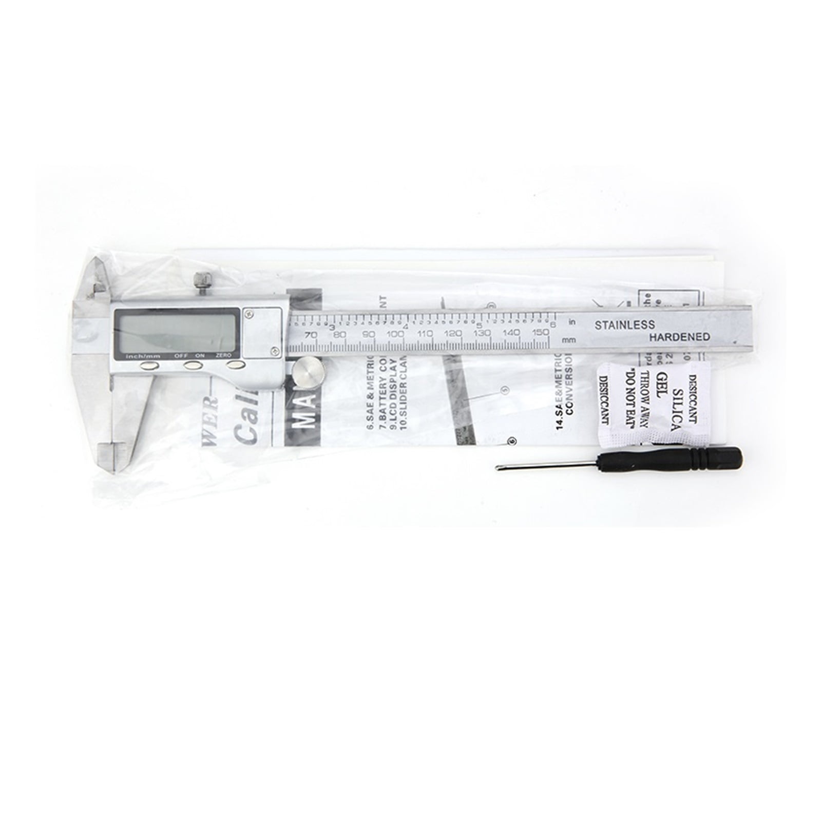 Digital Metal Caliper Stainless Steel Vernier Calipers Electronic ...