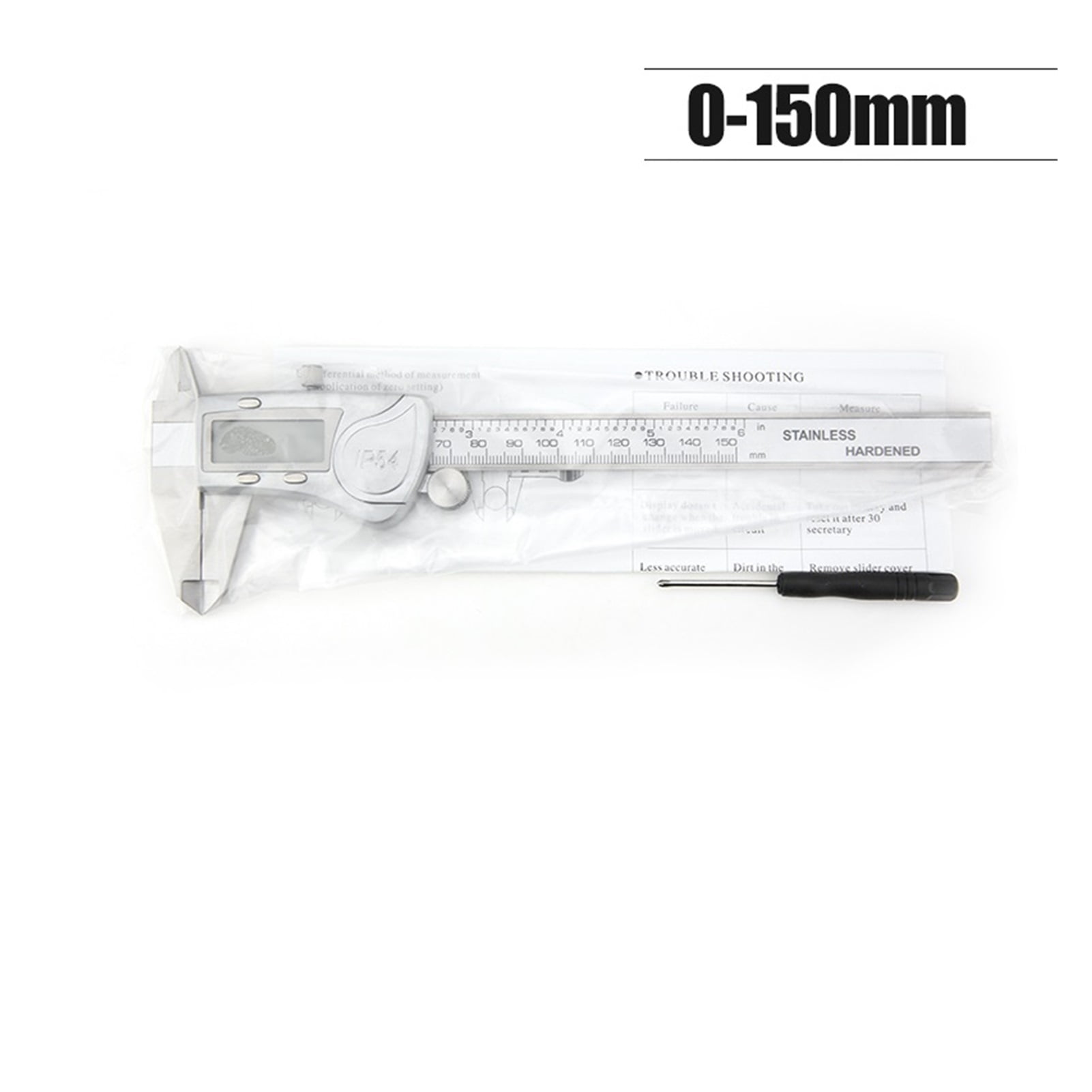 Digital Metal Caliper Stainless Steel Vernier Calipers Electronic ...