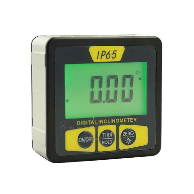 Digital Meter Gauge Angle Protractor Level Inclinometer Magnetic Base ...