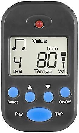 Digital Metronome Portable Clip on Beat Tempo with Battery for Piano ...