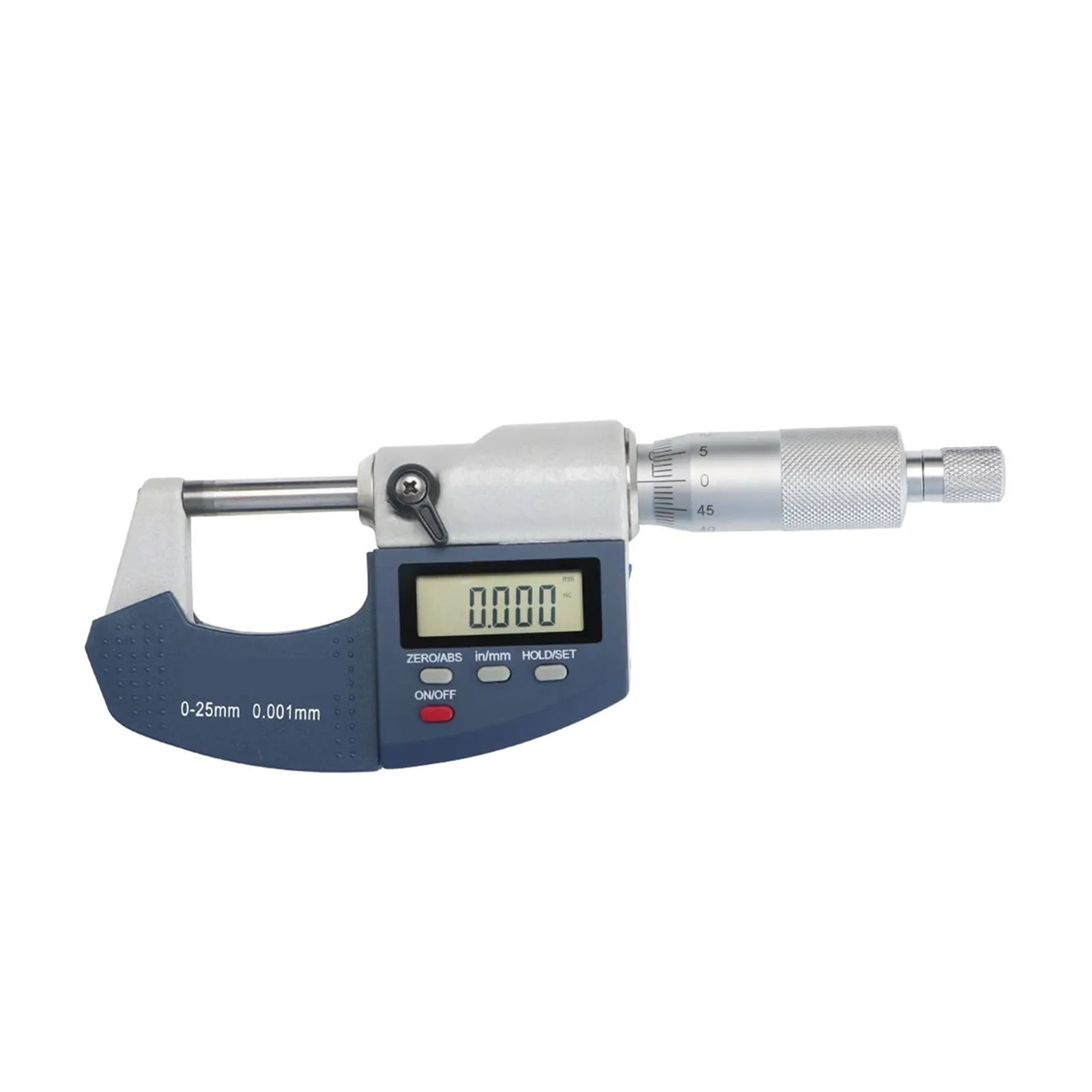 Digital Micrometer,0.001 Mm 0-25mm Electronic Outside Micrometer With ...