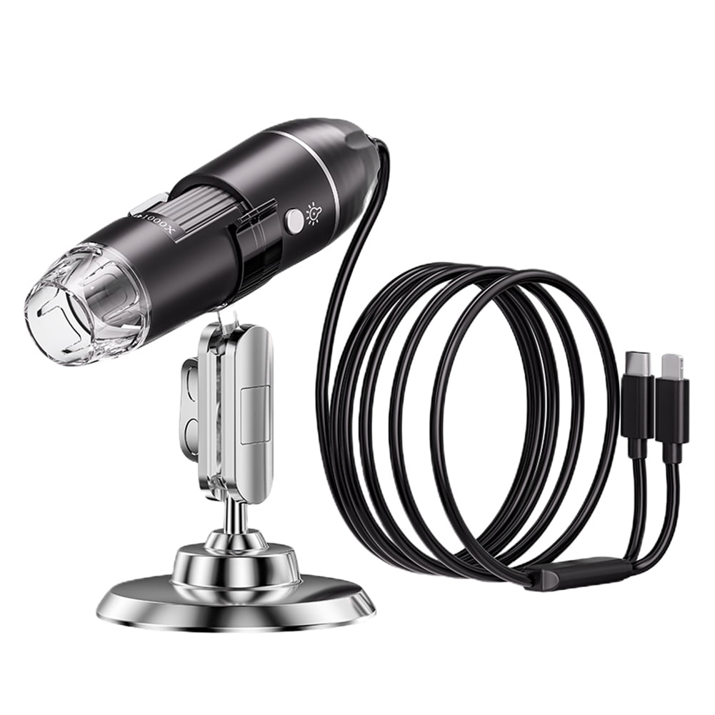Digital Microscope 3-in-1 USB Interface Camera 1600X with Flexible ...