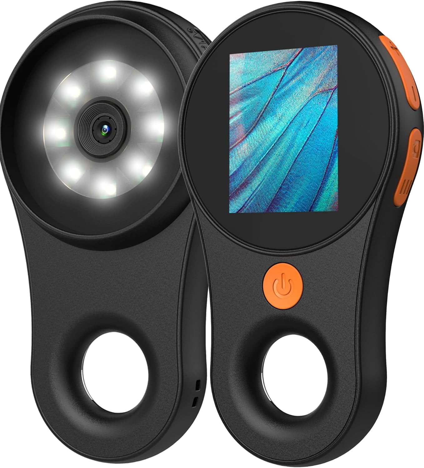 HPQ Digital Microscope Kit for Kids 5-7 – 200X Fixed Focus Pocket ...