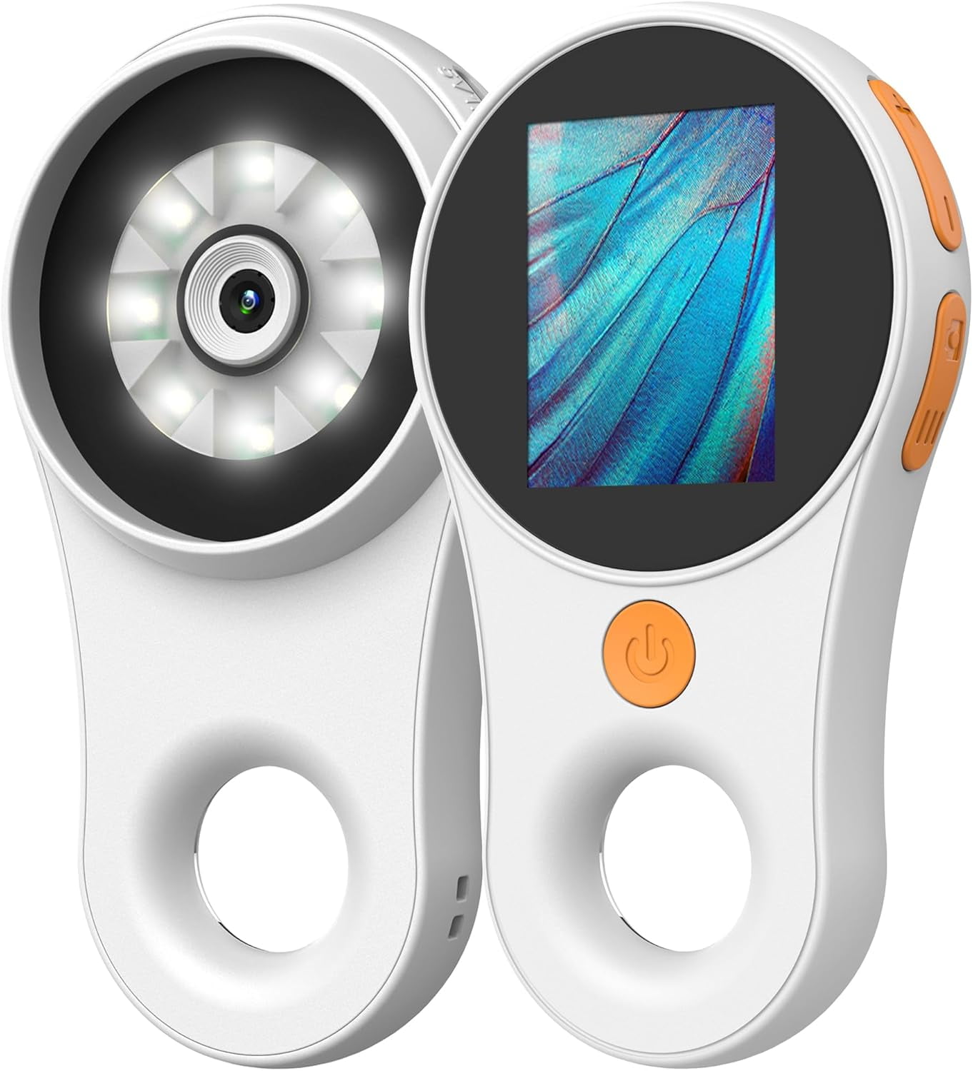 Digital Microscope Handheld 2.0 inch IPS Color Screen,Portable Digital ...