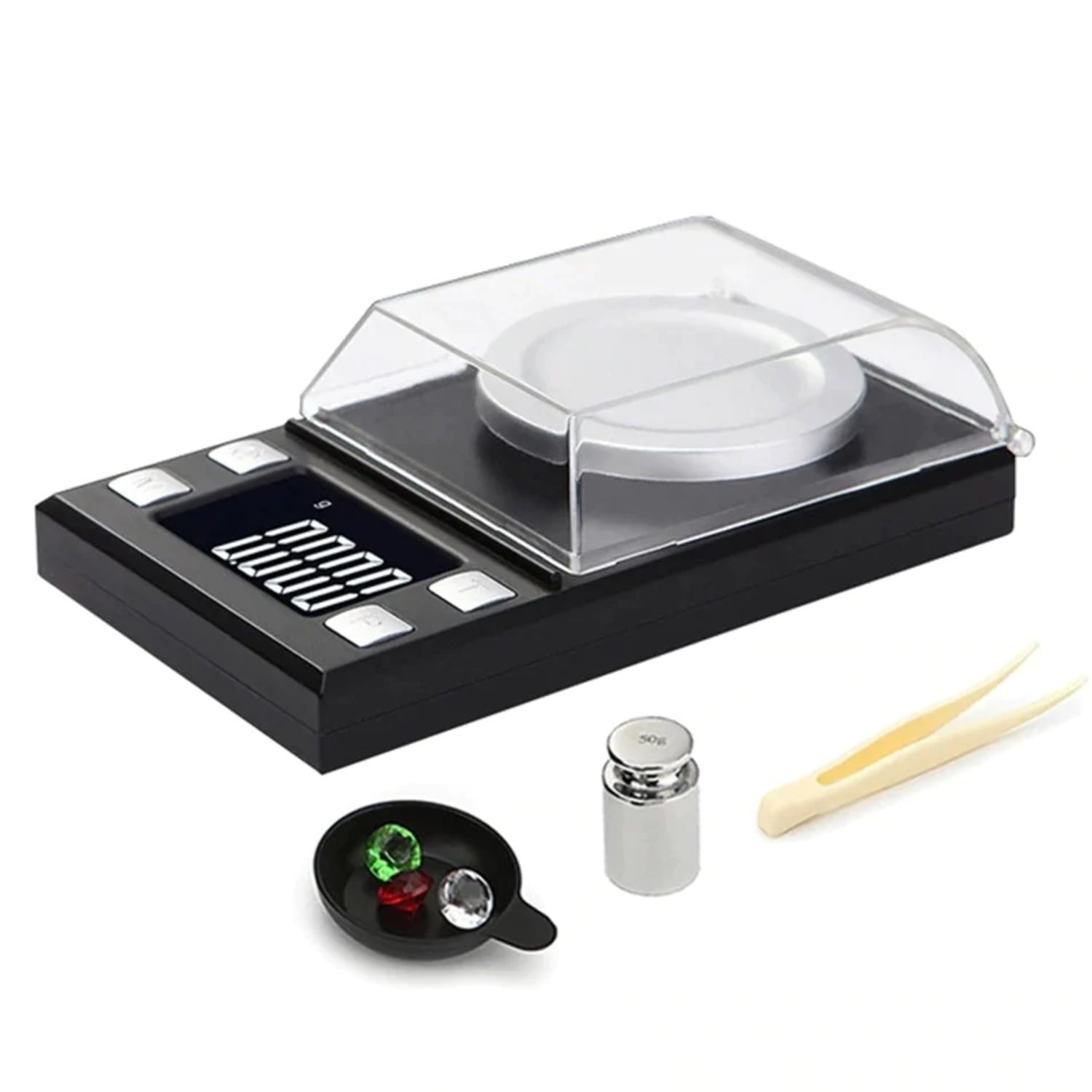 Digital Milligram 50g 0.001g High Precision Mini Electronic Jewelry ...