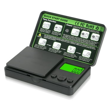 Precision Pocket Scale Digital Gram Food Jewelry Ounces Grains Scale ...