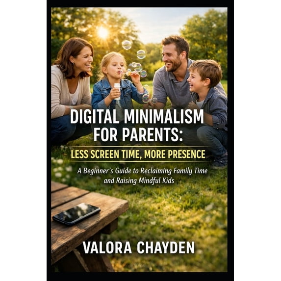 Digital Minimalism for Parents: LESS SCREEN TIME, MORE PRESENCE: A ...