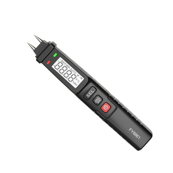 Digital Moisture Meter For Timber Building Materials - Pin ...