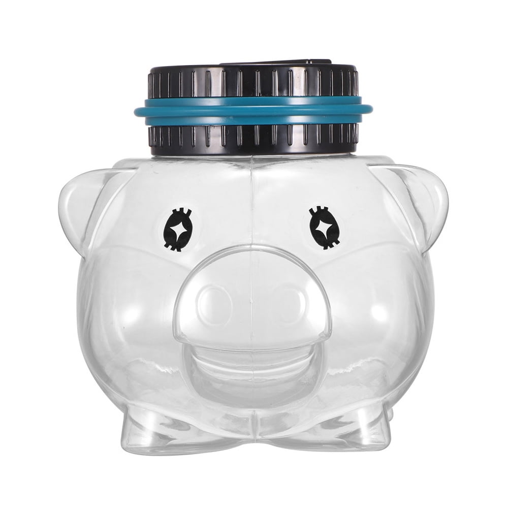 Digital Money Box Transparent Digital Counting Money Box Cartoon Pig ...