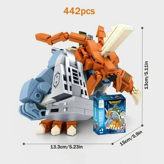 Digital Monster Adventure Model Building Blocks Brick Kit Digimon ...