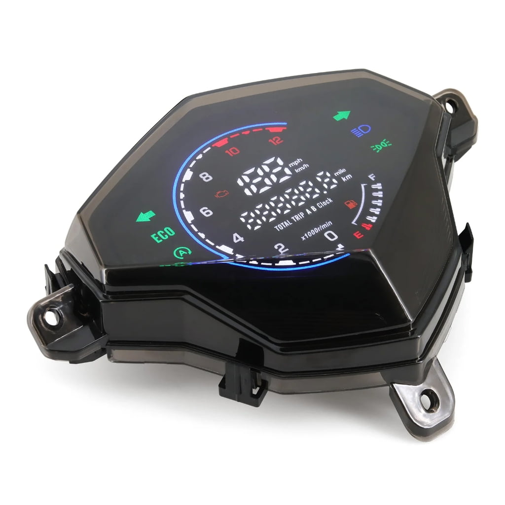 Digital Motorcycle Color Film Dashboard Meter Speedometer for Mio 125 ...