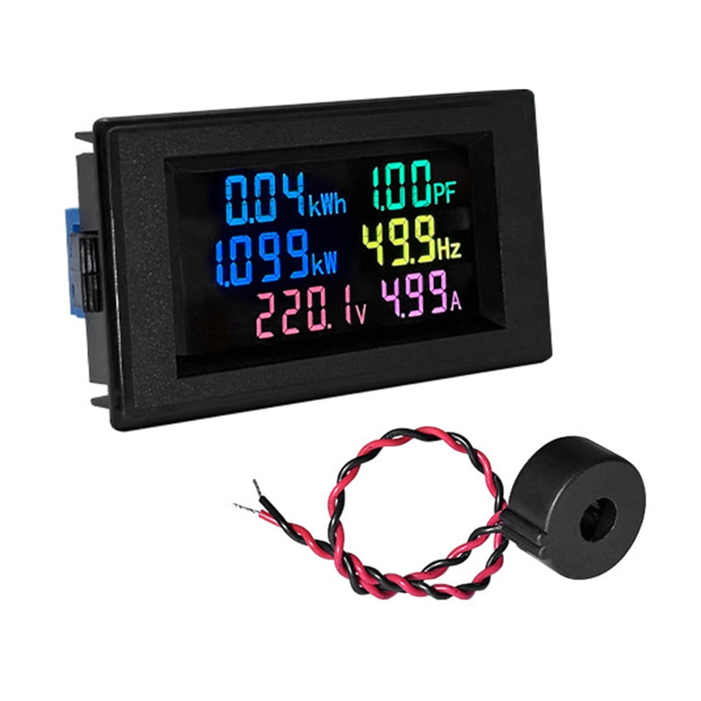 Digital Multifunction Power Meter For Home Industrial Voltage Current ...