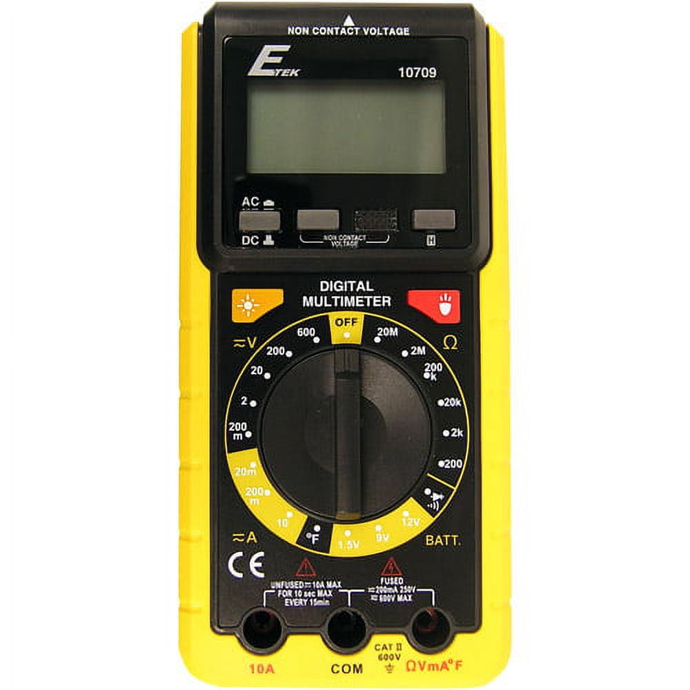 Etek Multimeter 10709