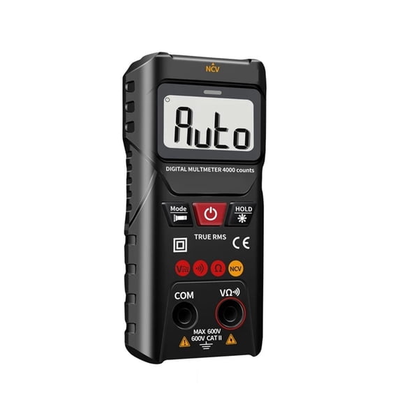 Digital Multimeter 4000 Counter Meter, Automatic/Manual Mode Continuity ...