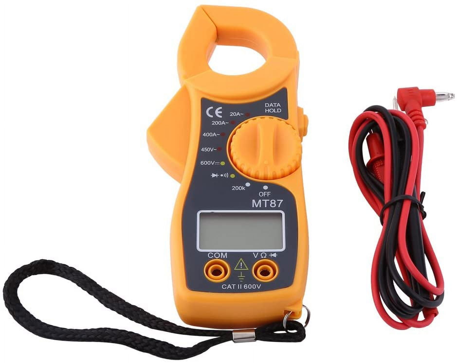 Digital Multimeter AC DC Clamp Meter Voltmeter Ammeter Current Clamp ...