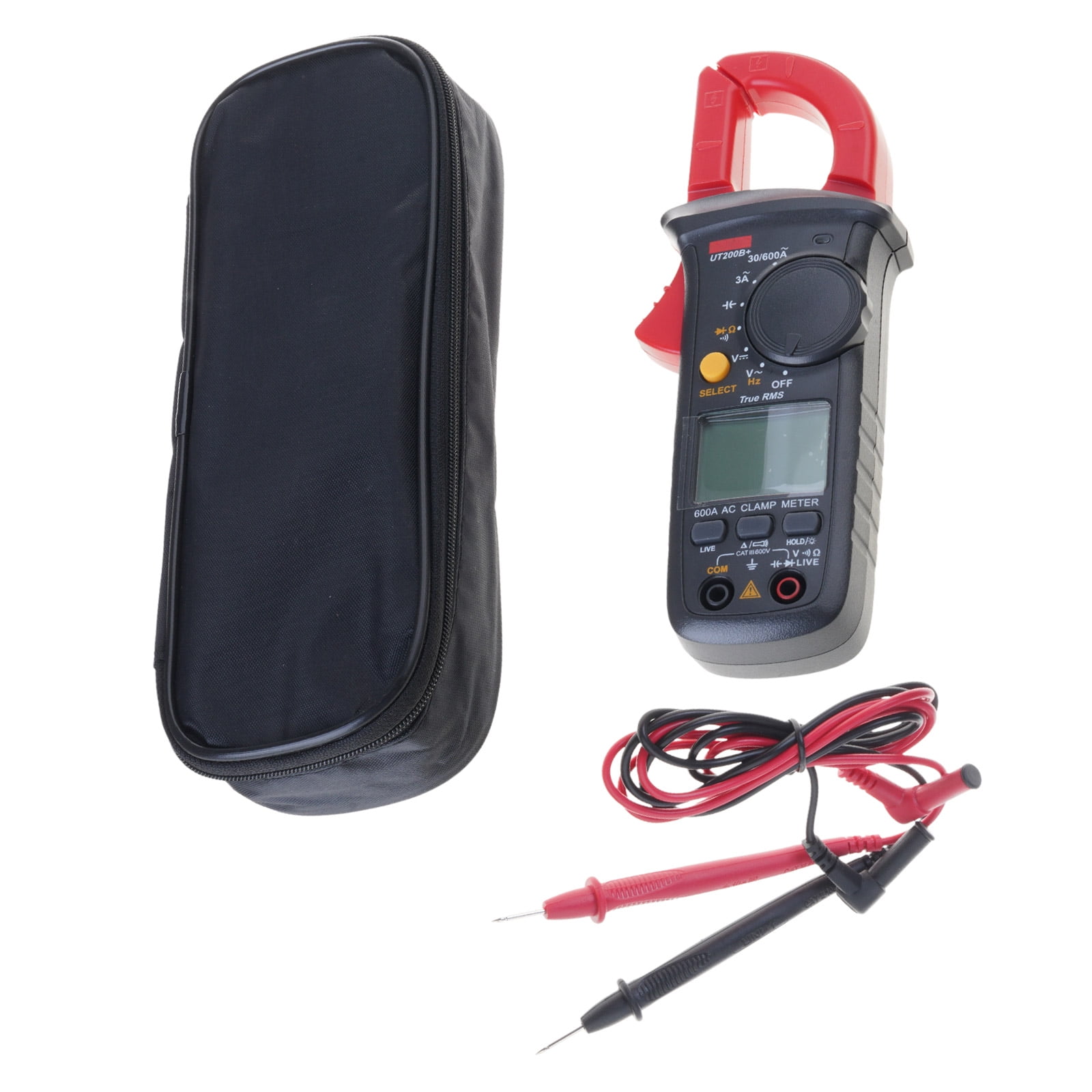 Digital Multimeter Clamp Meter Current Voltages Meter with Data Hold ...
