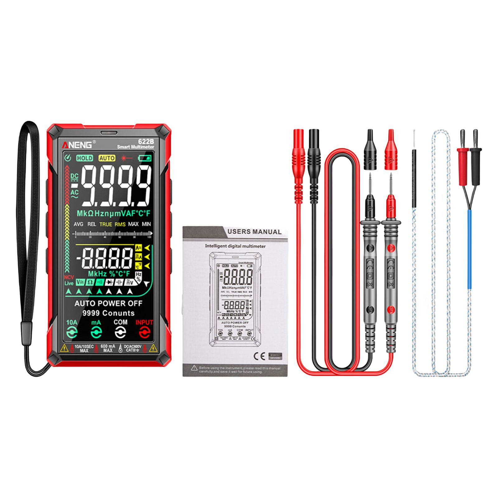Digital Multimeter,Digital Multimeter DC Voltmeter Automotive,Handheld ...
