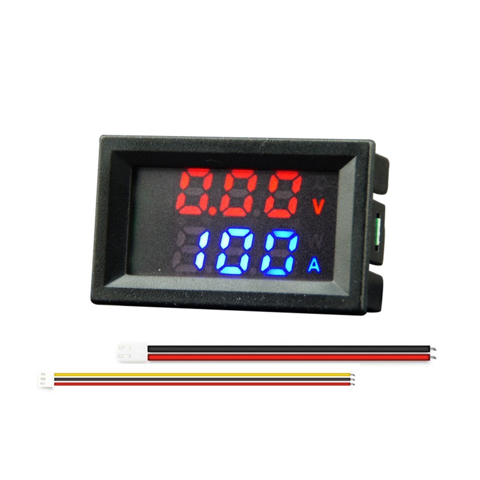 Digital Multimeter LED Display Voltmeter Ammeter Power Meter Micro ...