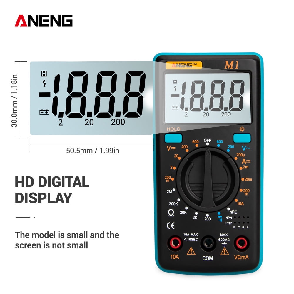 Digital Multimeter,Precision Resistance Continuity Resistance ...