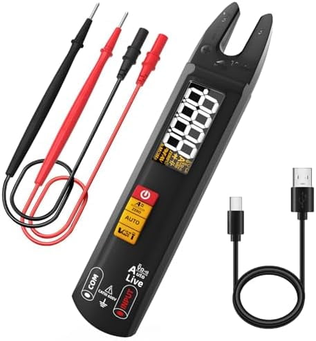 Digital Multimeter Tester Open Jaw DC AC Amp Clamp Meter, with ...