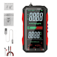 Digital Multimeter - USB Rechargeable, FS899L Large Color Screen ...