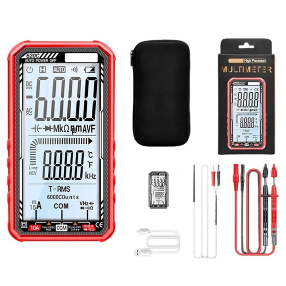 Digital Multimeter With Auto Ranging Function For Accurate Voltage ...