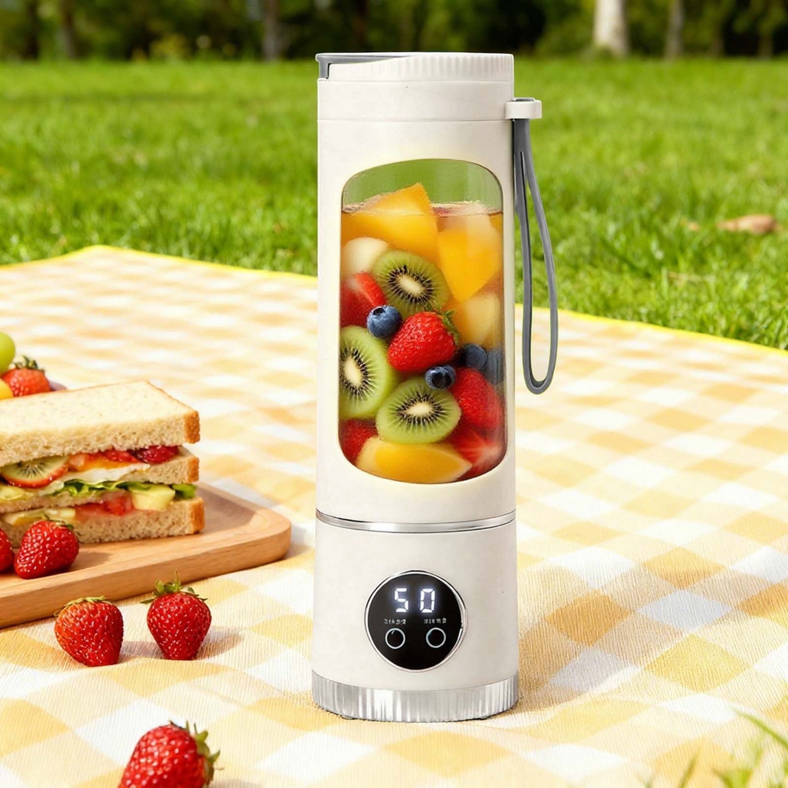 Digital Multimode Juicer Portable Mini Juice Cup With Stainless Steel ...