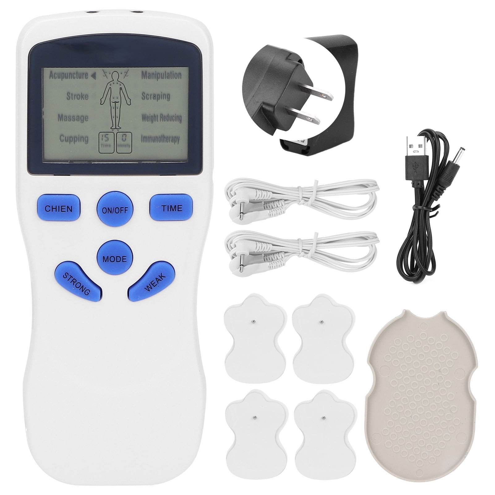 Digital Muscle Stimulation Electrostimulator Portable Electric Muscle ...