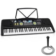 Digital Musical Karaoke Keyboard - Portable Electronic Piano Keyboard ...