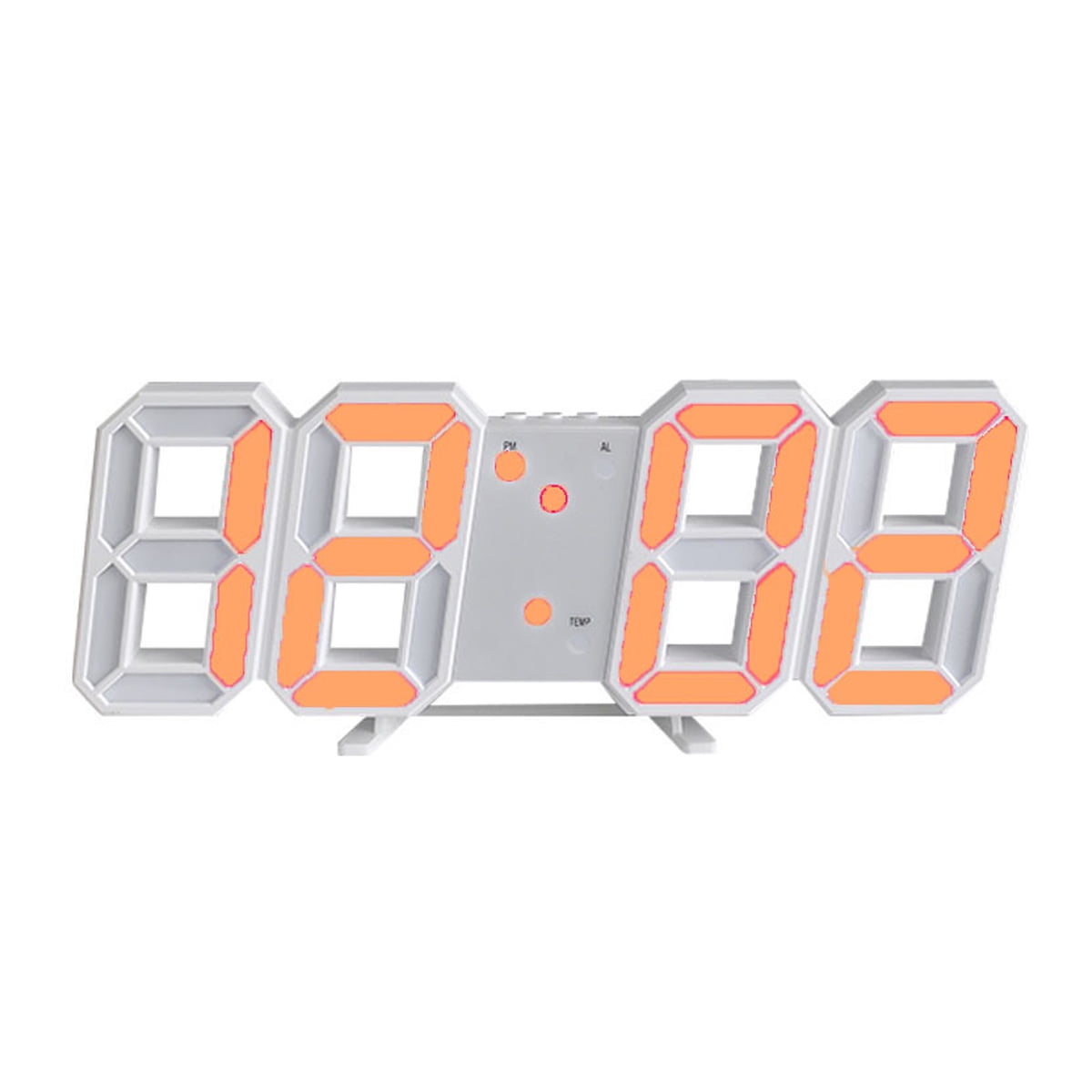 Digital Number Clock For Home Office Cafes Libraries, Complete With 3D ...