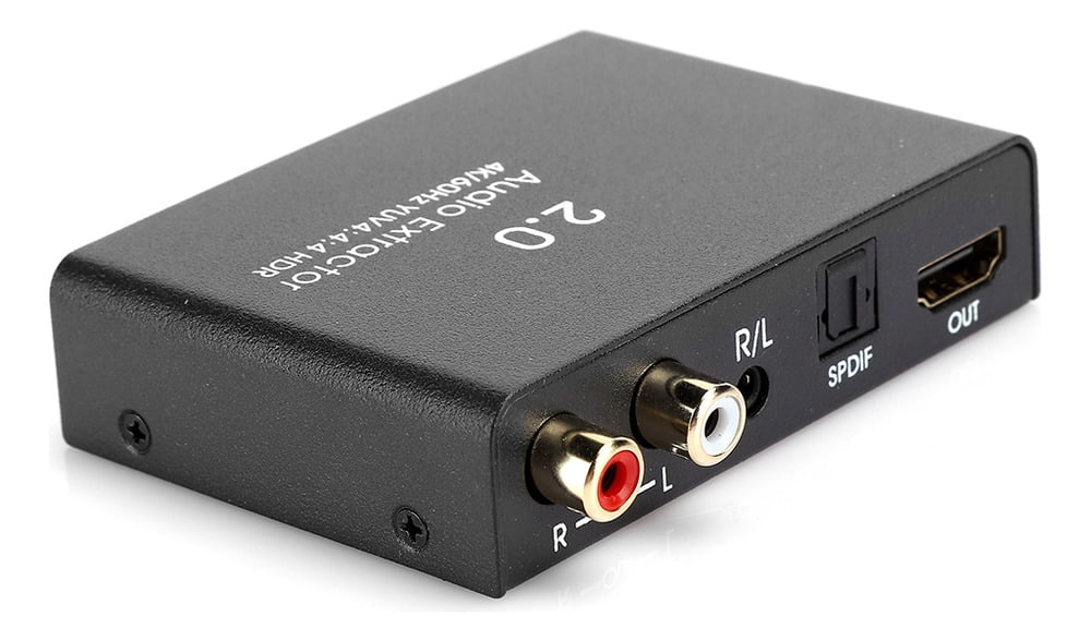 Digital Optical Audio Extractor 1x1 4k 60hz Hdmi 2.0 - Walmart Business ...