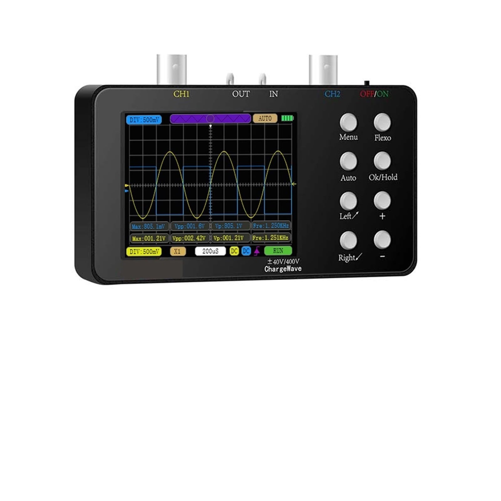 Digital Oscilloscope 50M Sampling Rate 10M Analogue Bandwidth Current ...