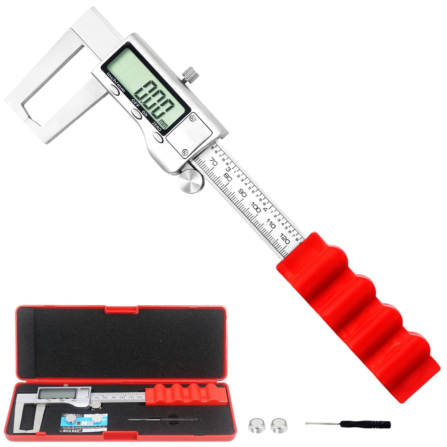 Digital Outside Groove Caliper, Disc Brake Rotor Micrometer, Vernier ...