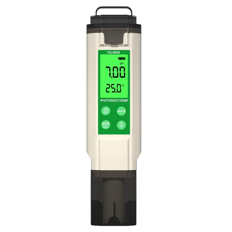 Digital PH Meter Hydroponic Water Quality Tester LCD Backlight ...