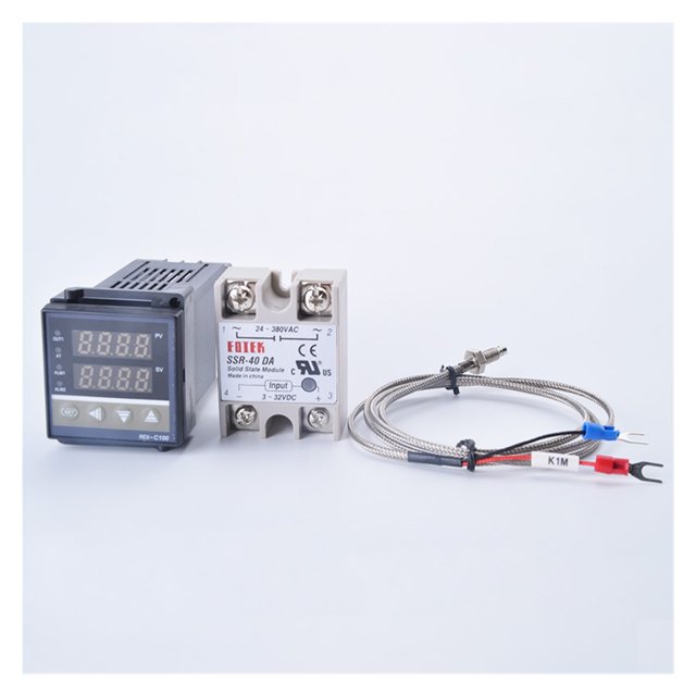 Digital PID Temperature Controller , REX-C100 REX C100 Thermostat ...