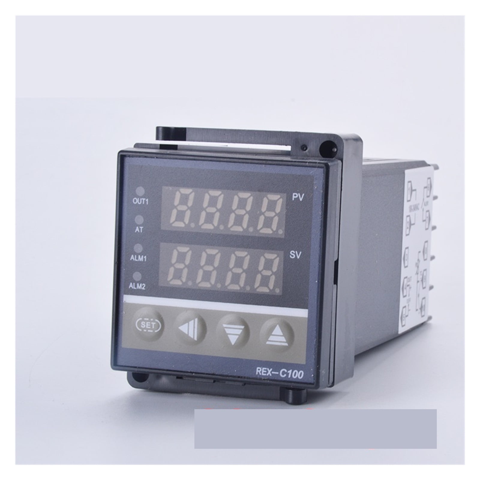 Digital PID Temperature Controller , REX-C100 REX C100 Thermostat + 40DA SSR Relay+ K ...