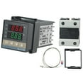 Pid Temperature Controller Kit REX-C100 Digital PID Temperature ...