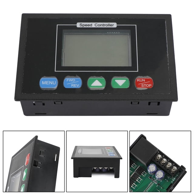 Digital PWM Motor Speed Controller 0~100% DC12V 24V 36V 48V Time ...