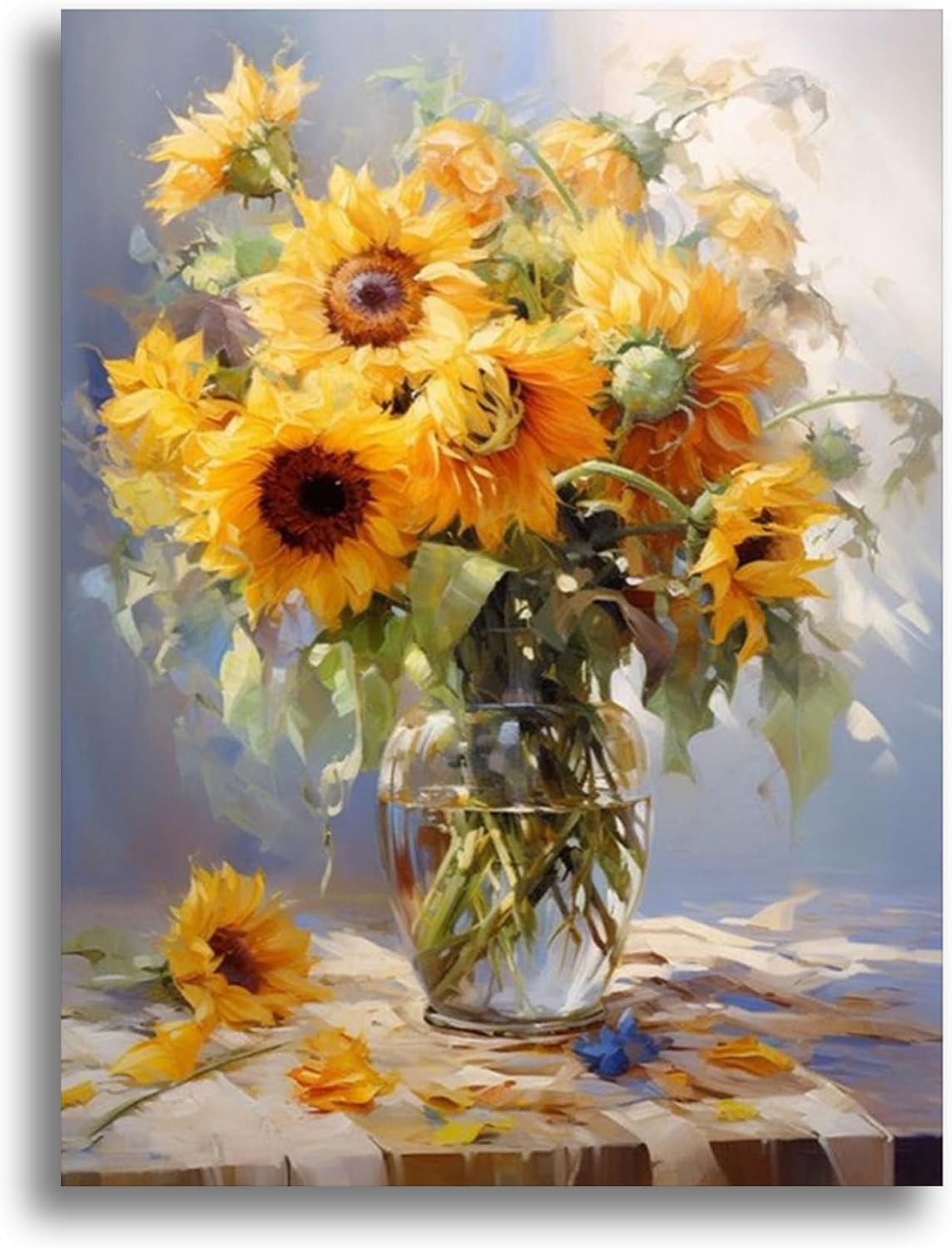 Digital Paint by Number for Adults, Scenery Paint by Numbers, DIY Oil ...