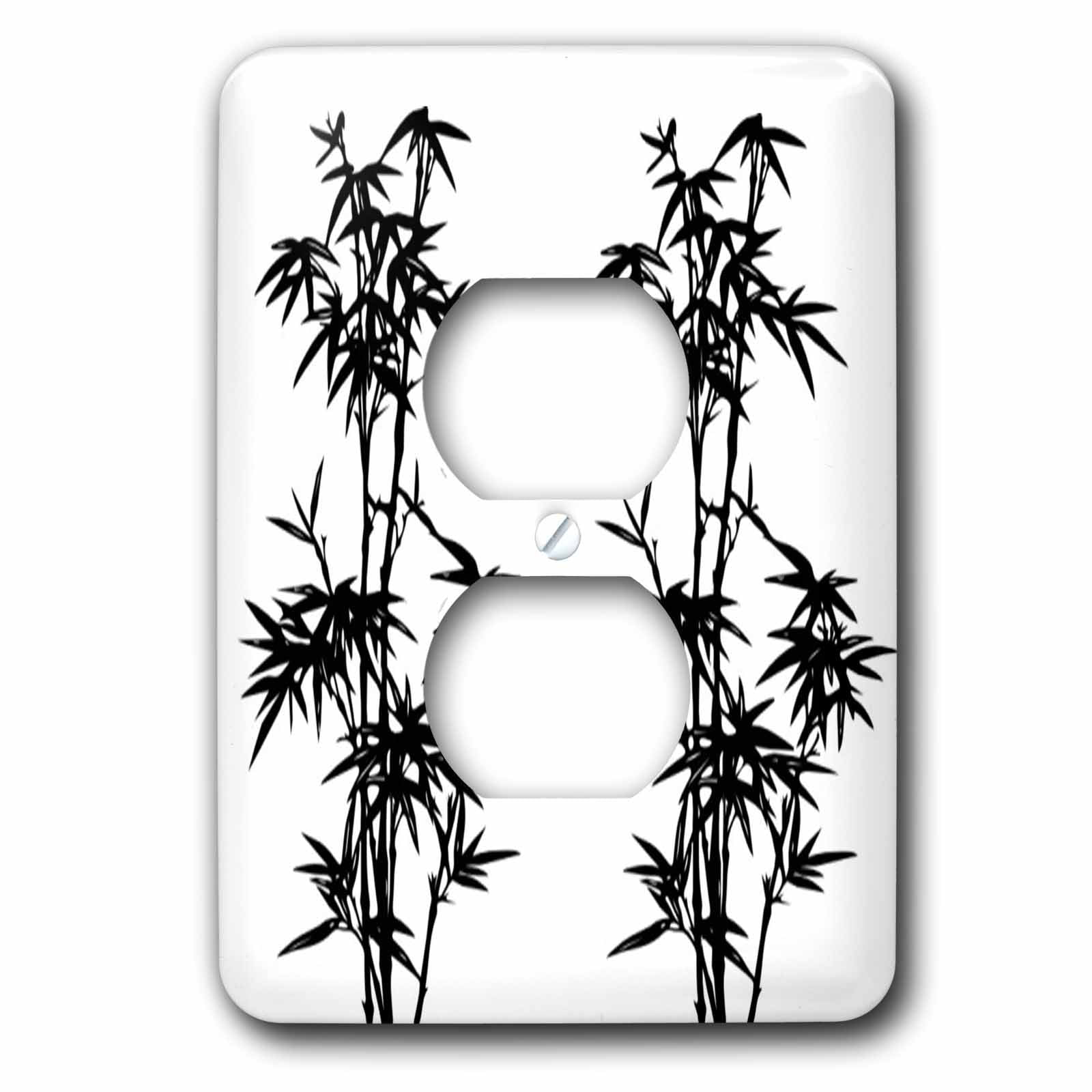 3dRose, Digital Painted Bamboo, 2 plug outlet cover - Walmart.com