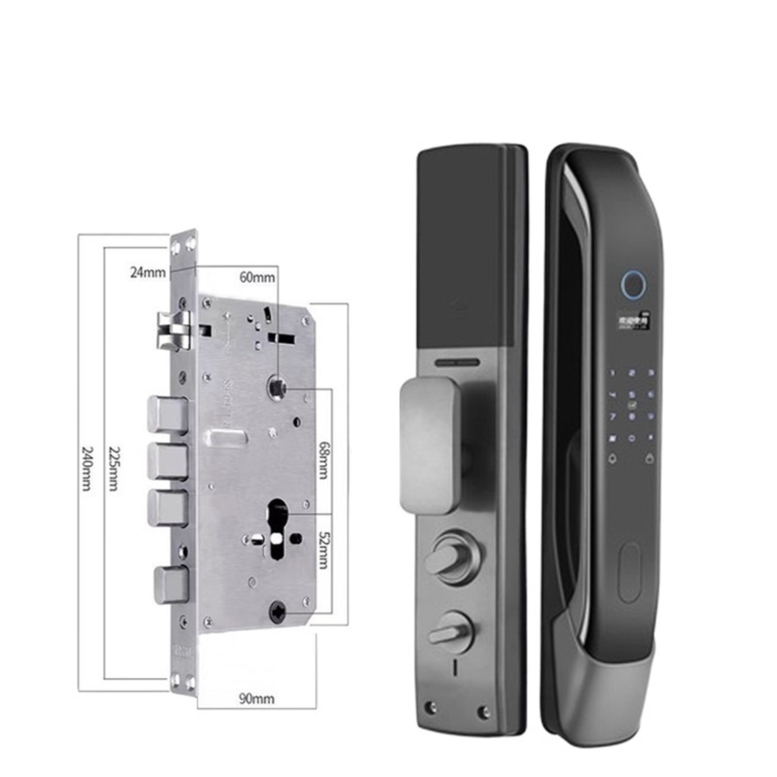 Digital Password Electronic Locks APP Remote Control Unlock Automatic Finrprint Smart Door Lock ...