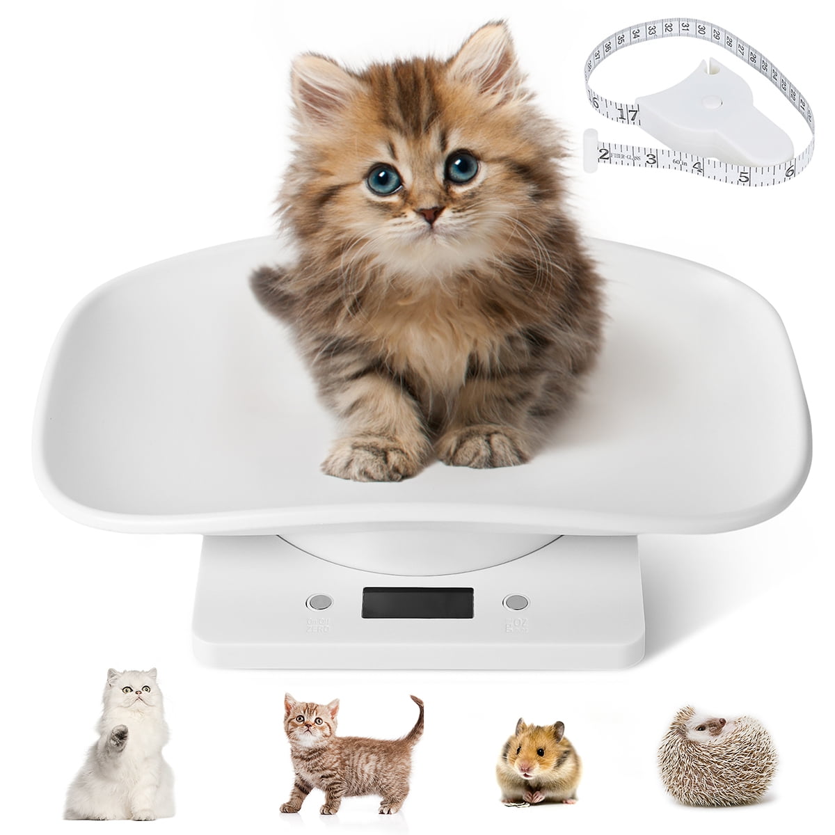 Digital Pet Scale with Multi-Function ,10kg/1g Digital Small Pet Weight ...