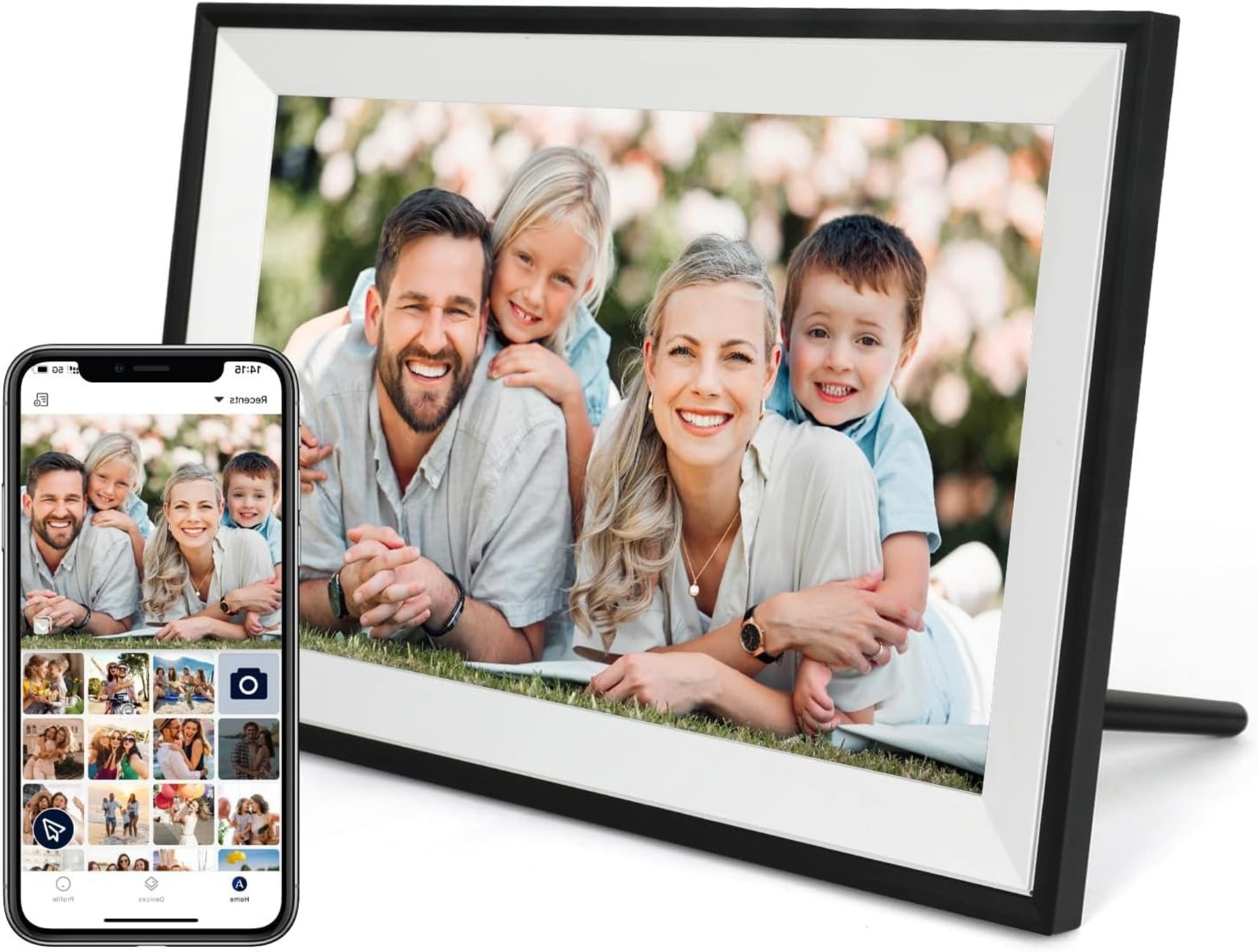 Digital Photo Frame 10.1 Inch WiFi Digital Picture Frame IPS HD Touch ...