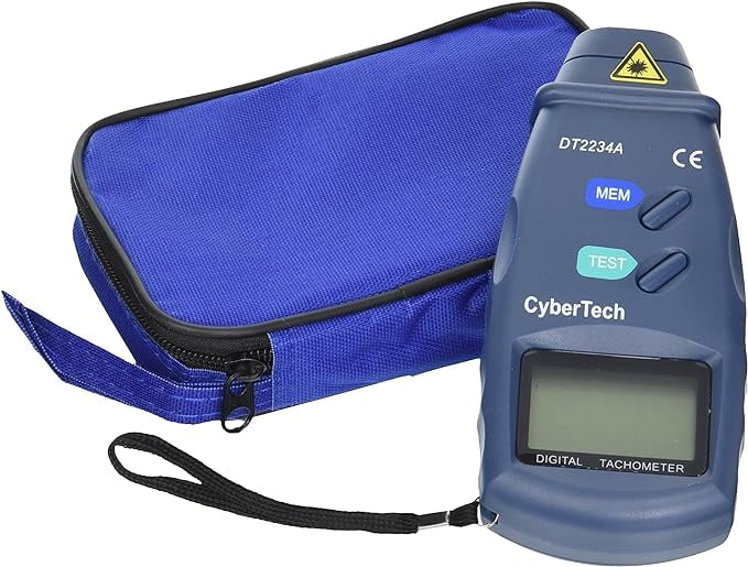 Digital Photo Laser Tachometer Non Contact Tach RPM Meter - Walmart.com