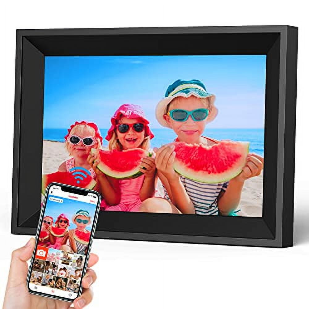 Free Shipping! Digital Picture Frame 10.1 WiFi Digital Photo Frames IPS ...