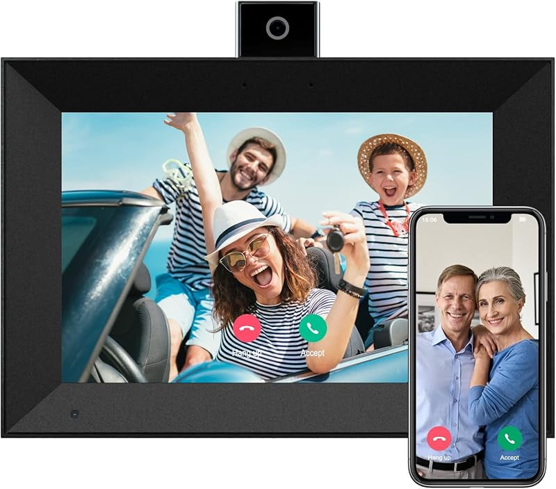 Digital Picture Frame 15.6 Inch Large Digital Photo Frame with 1920 * ...