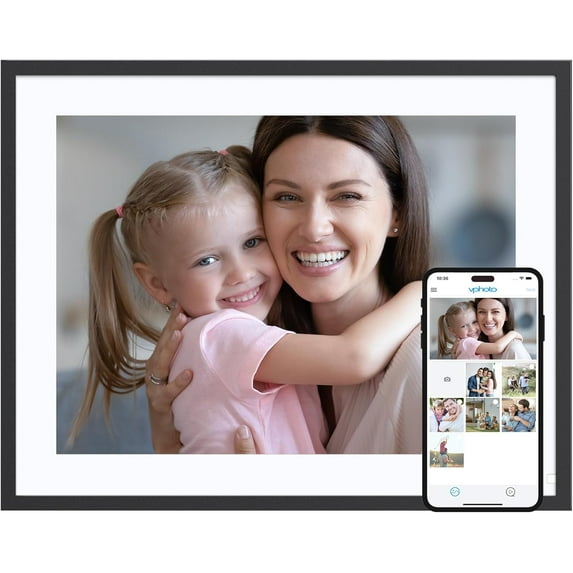 Digital Picture Frame 16.7 inch 4:3 Touch Screen Large Digital Photo ...